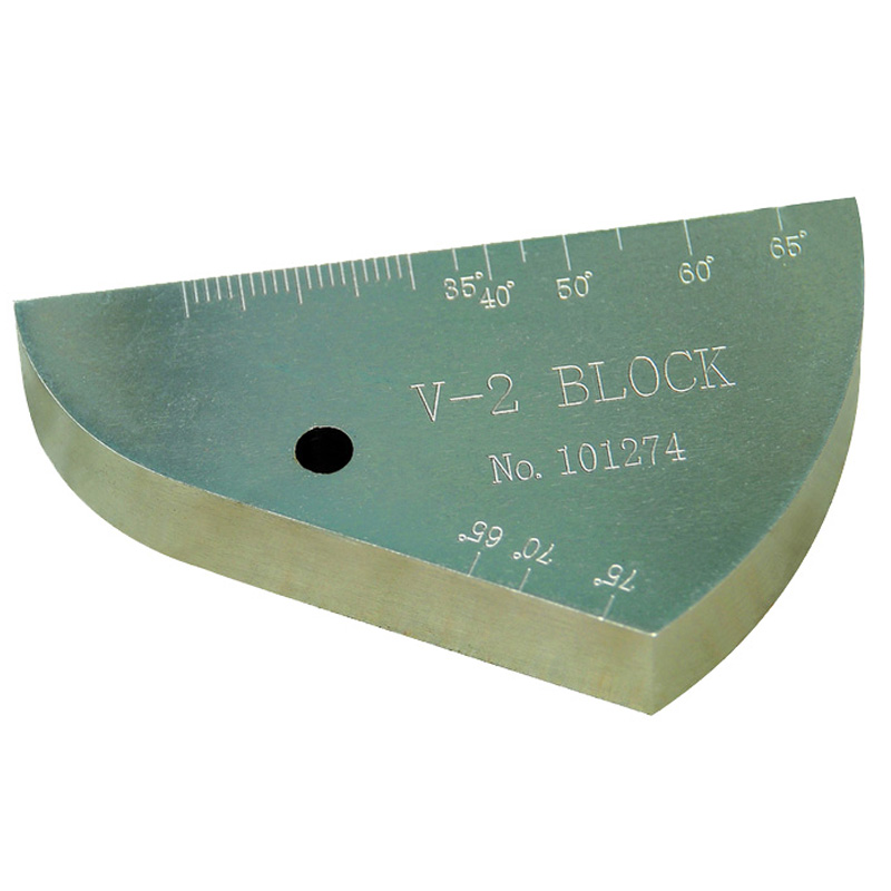 V2 UT Test Block | Ultrasonic Testing Block for Quality Assurance