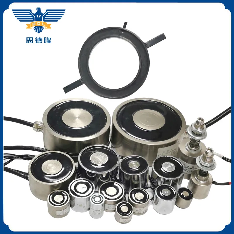 Suction cup electromagnet