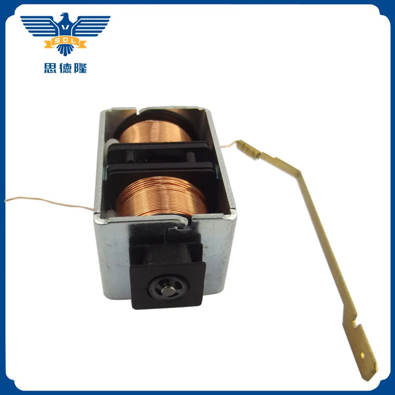 Self holding switch frame type push pull electromagnet