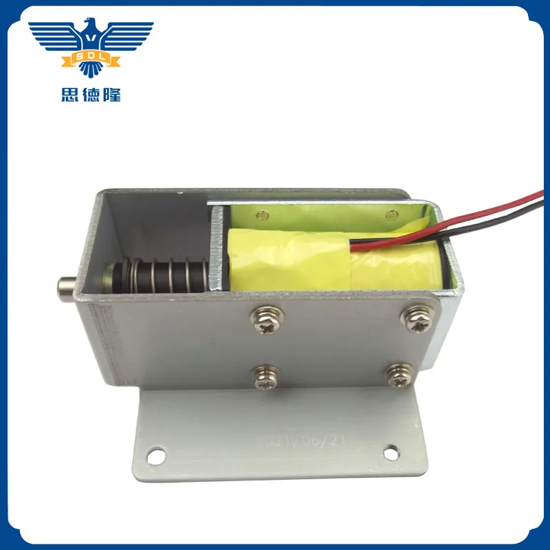 Push-pull electromagnet for lifting anti pulley