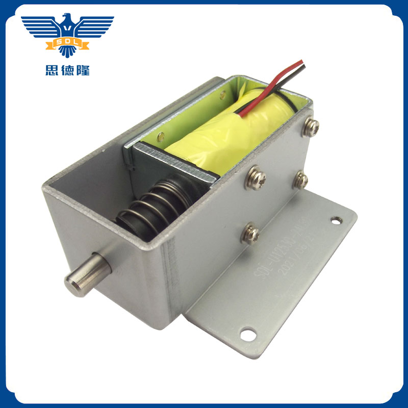 Push-pull electromagnet for lifting anti pulley