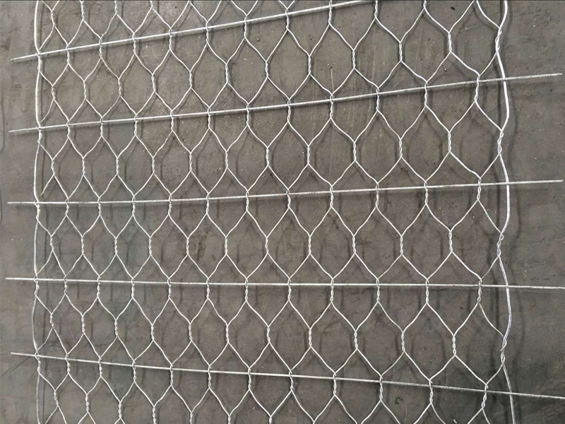 Reinforced Gabion Road Mesh