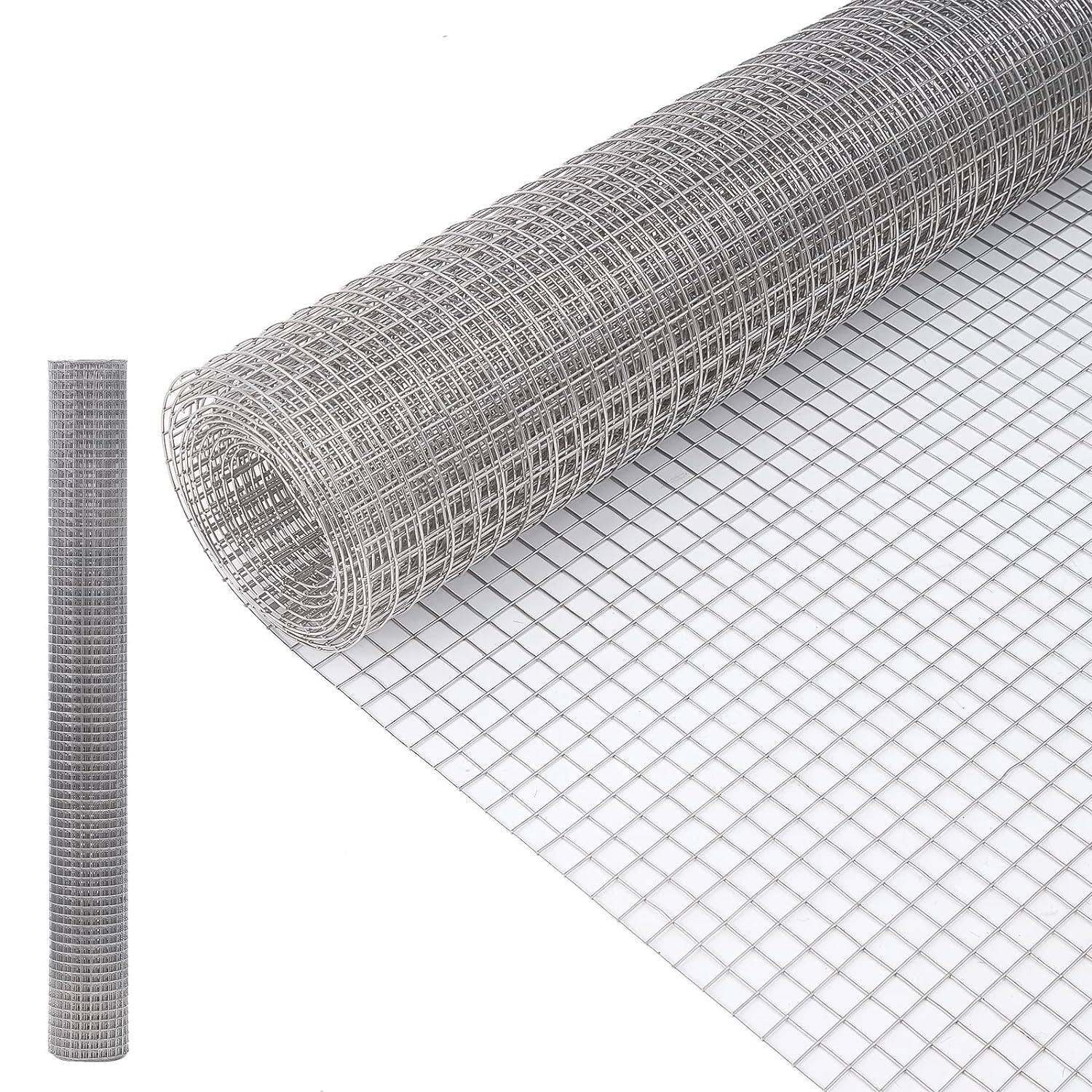 Galvanized weled wire mesh roll , PVC welded wire mesh roll