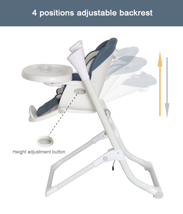 2 in 1 Adjustable & Safest Easy Folding and Assembly Recreational Mode ...