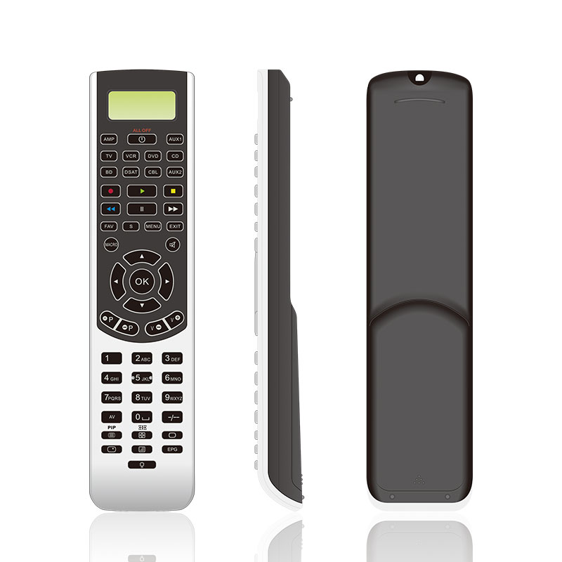 LCD display universal remote control