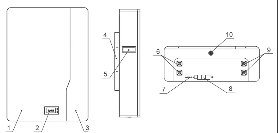 Wall Mounted Lithium Battery, Wall Mount Lithium Battery, Lithium ...
