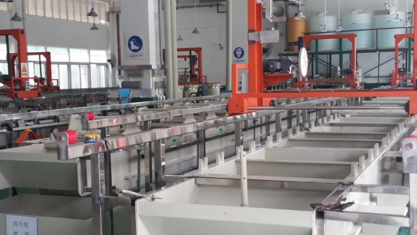 Plating Production Line Application Site