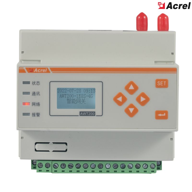AWT200-1E8SL IOT Din Rail Smart Gateway