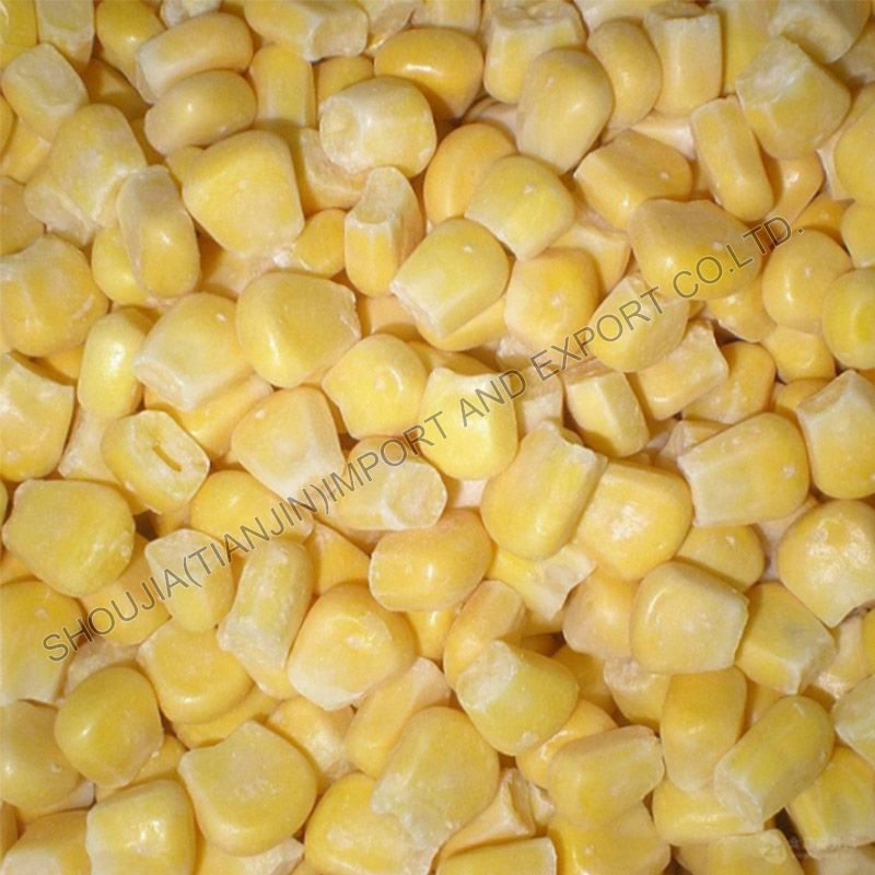 Frozen Corn, Frozen Sweet Corn, Frozen Corn, IQF Corn