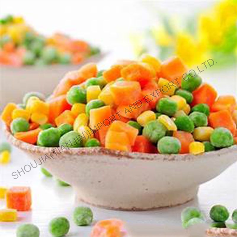 Frozen Mixed Vegetables, IQF, Frozen