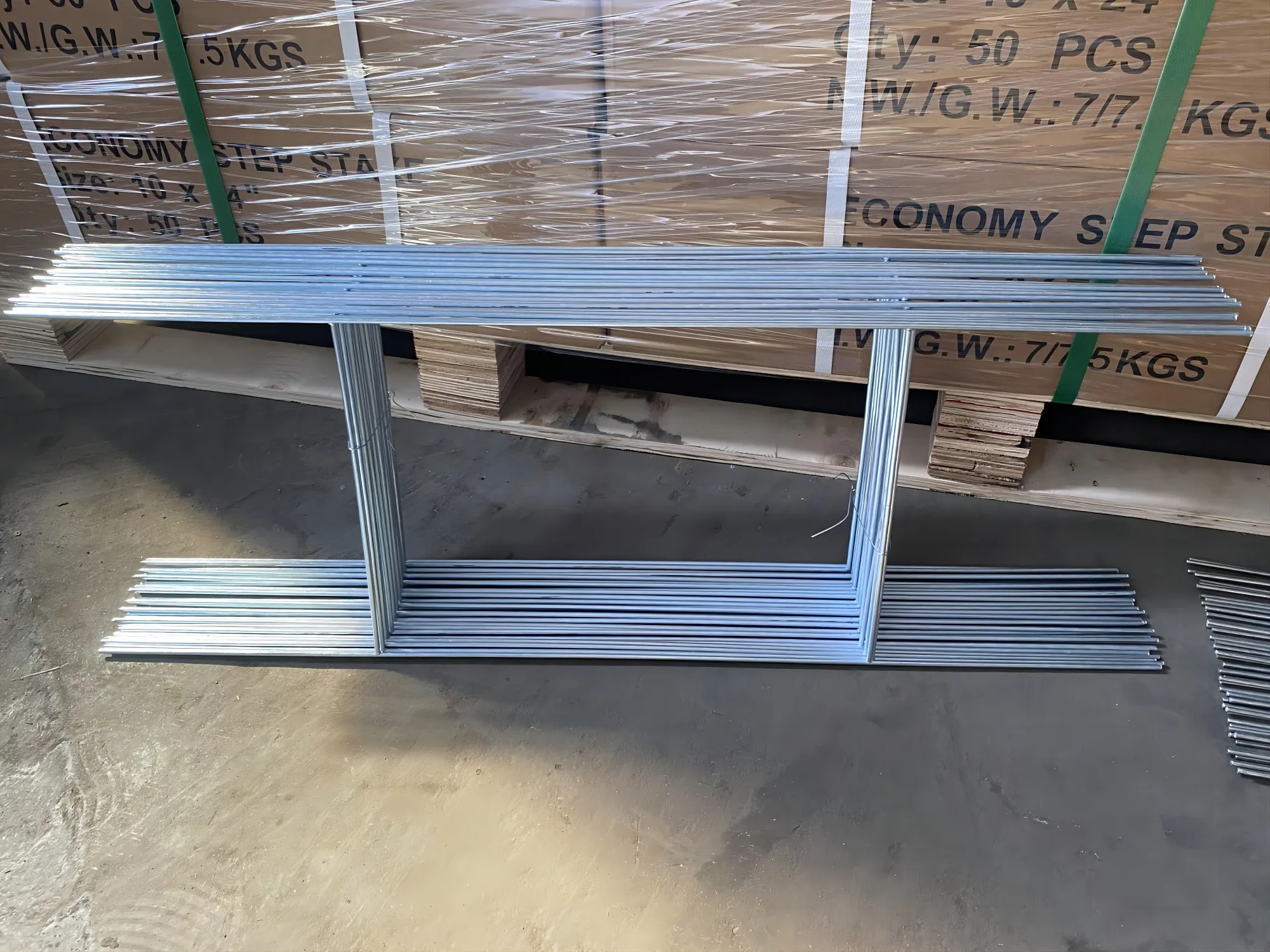 H wire stake, yard sign stake, step stake