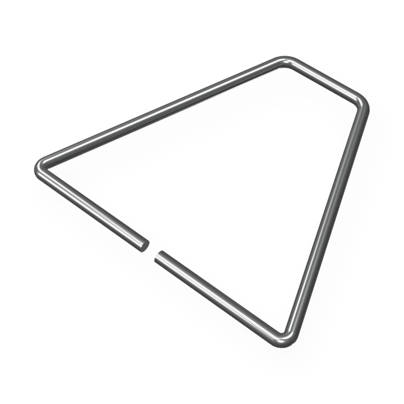 triangle wire ties, triangle ties