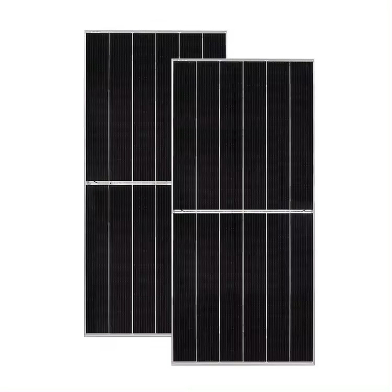 Módulo Bifacial de Painel Solar Célula Solar Painel Solar ...