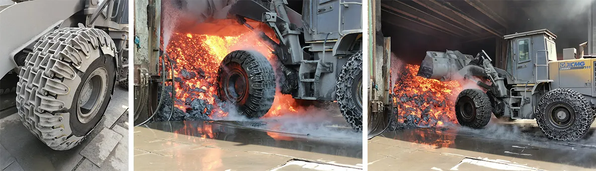 Heat-resistant non-magnetic steel armor shovels red slag/hot slag to ...