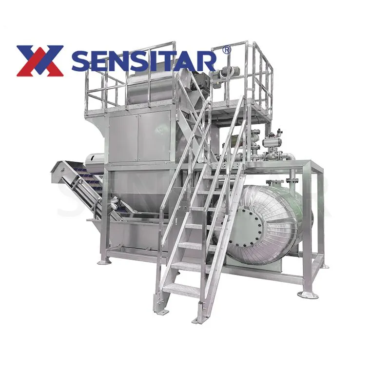 Steam peeling machine, steam peeler, instant steam peeling machine