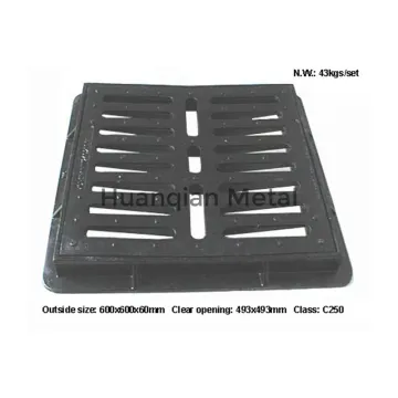 Ductile iron gully grates manufacturer, exporter