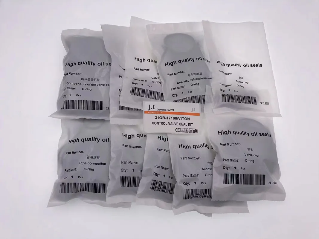 31qb-17100,main control valve repair seal kit
