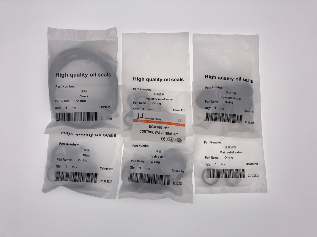 husco,scx180 main control valve repair seal kit