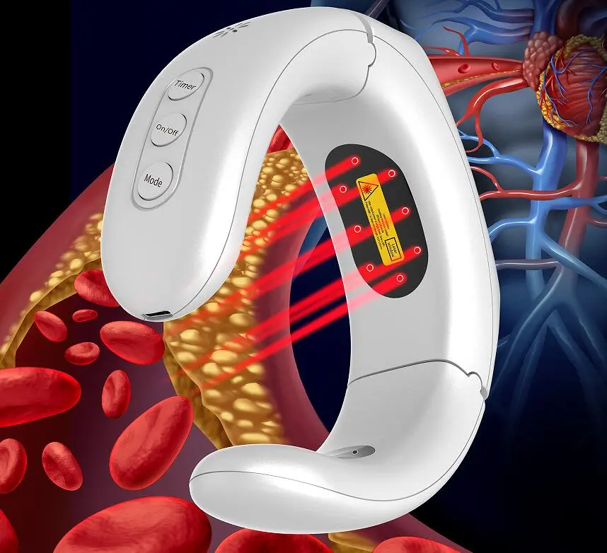 Neck Cold Laser Therapy Myocardial Infarction Treatment