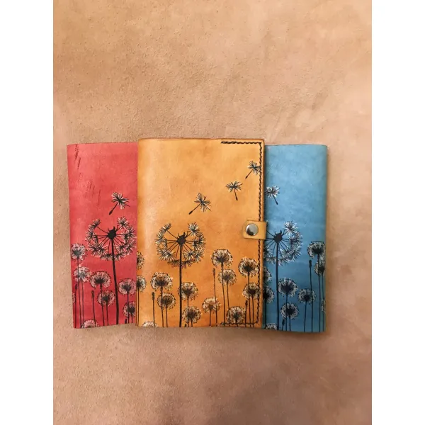 Custom Leather Notebook,Personalized Leather Notebook