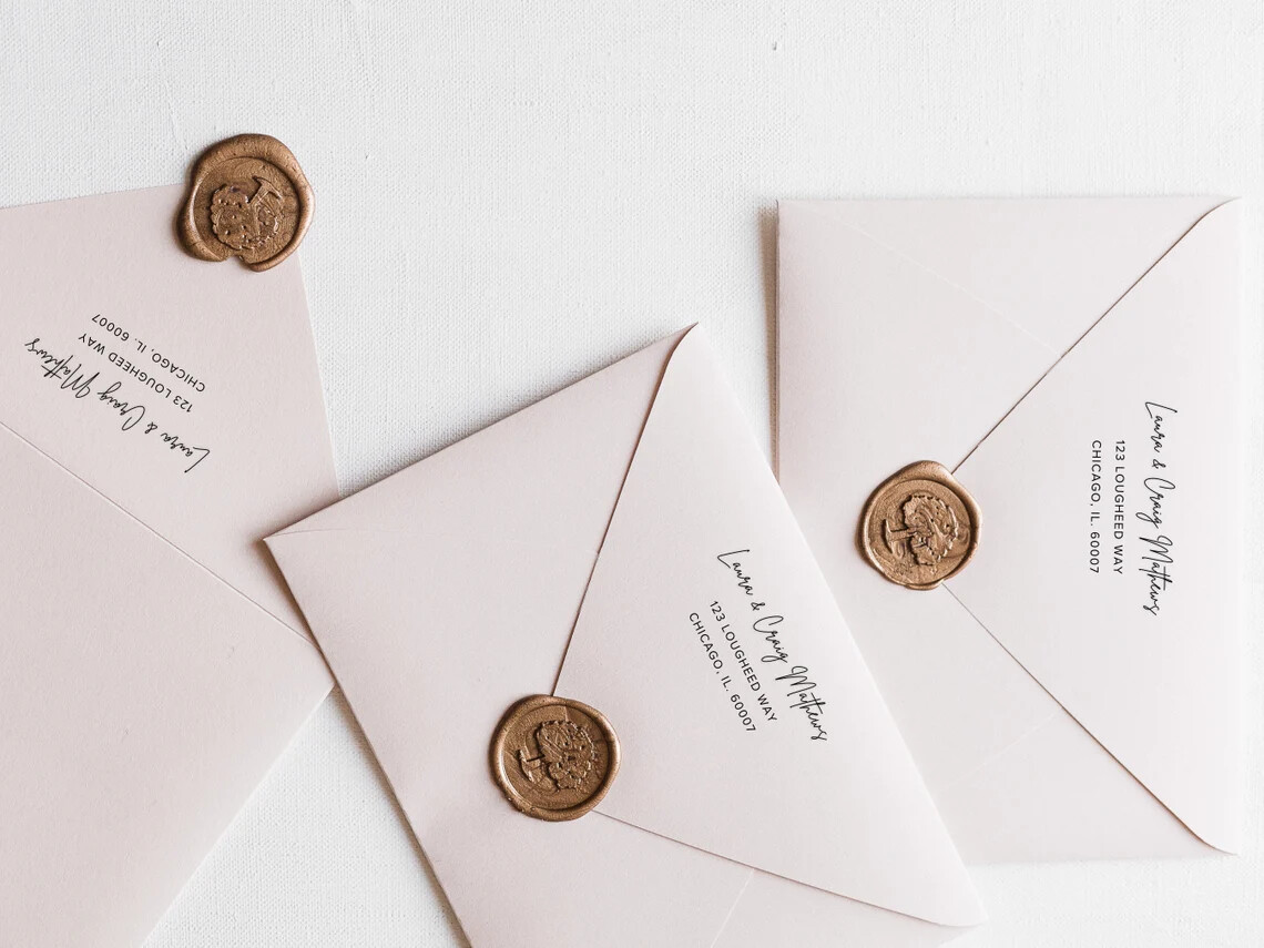 Custom Invitation Envelope Printing | Fast & Premium