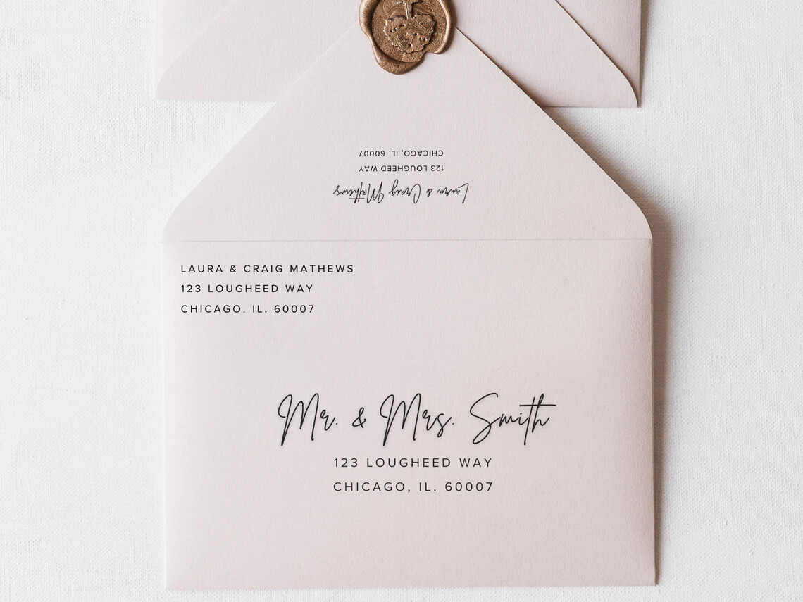 Custom Invitation Envelope Printing | Fast & Premium