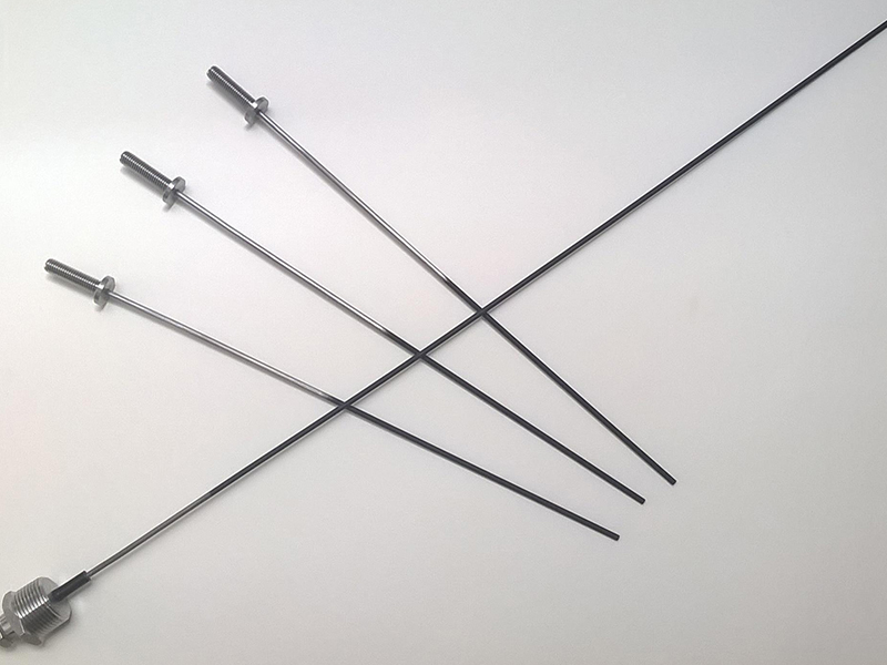 Titanium anode rod for cathodic protection of water heaters