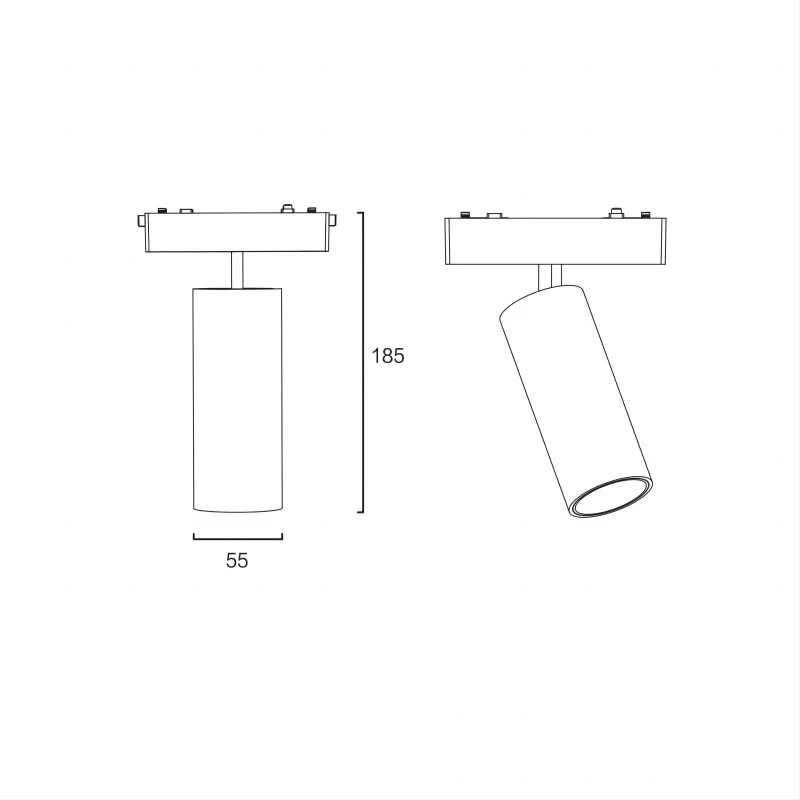 Magnetic Track Spotlight - T 18W