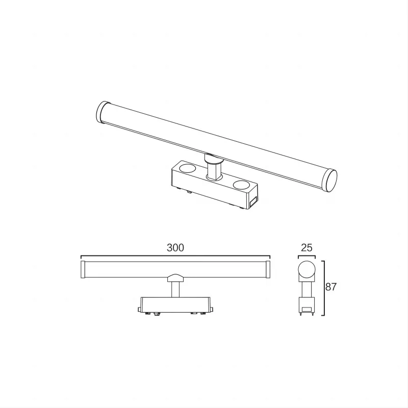 Magnetic Track Stick Floodlight - 10W