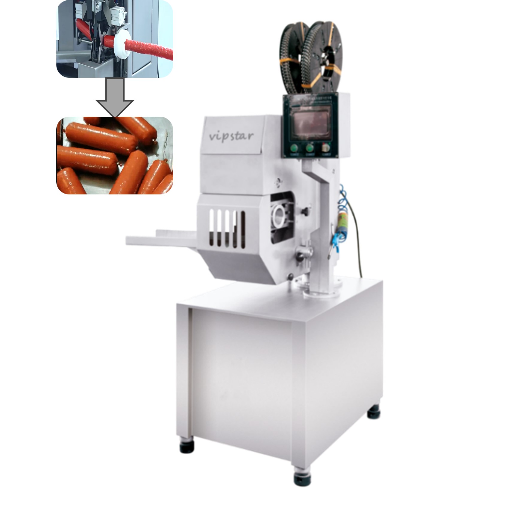 Dual Clipper,Sausage Punch Machine