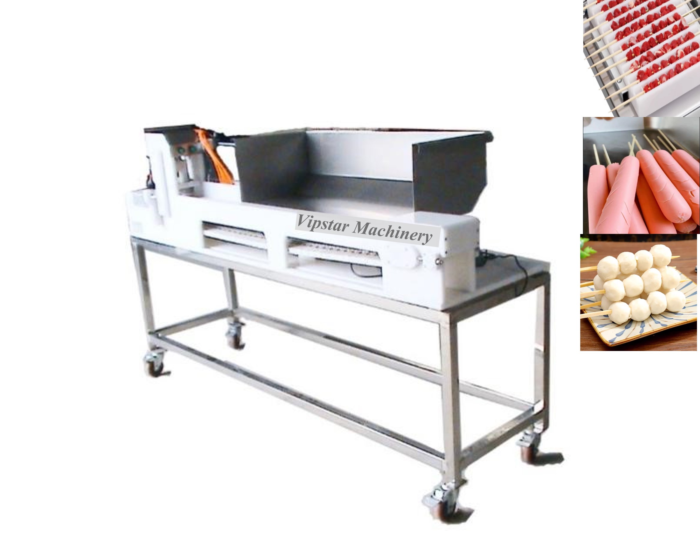 Meat Sausage Skewer Machine