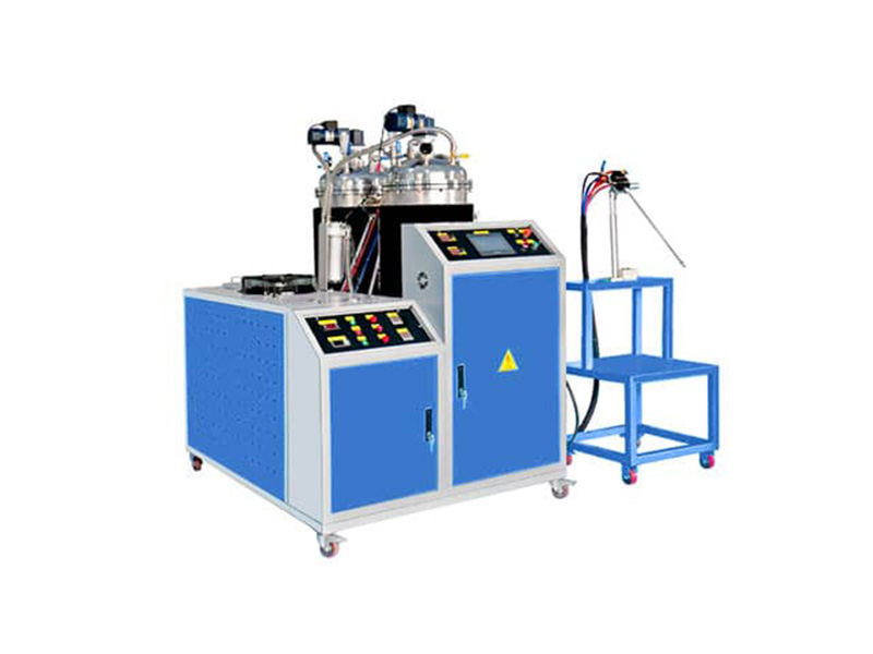Polyurethane injection molding machine