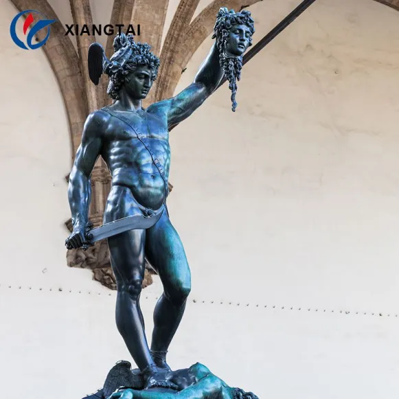 Bronze Perseus with the Head of Medusa for Sale