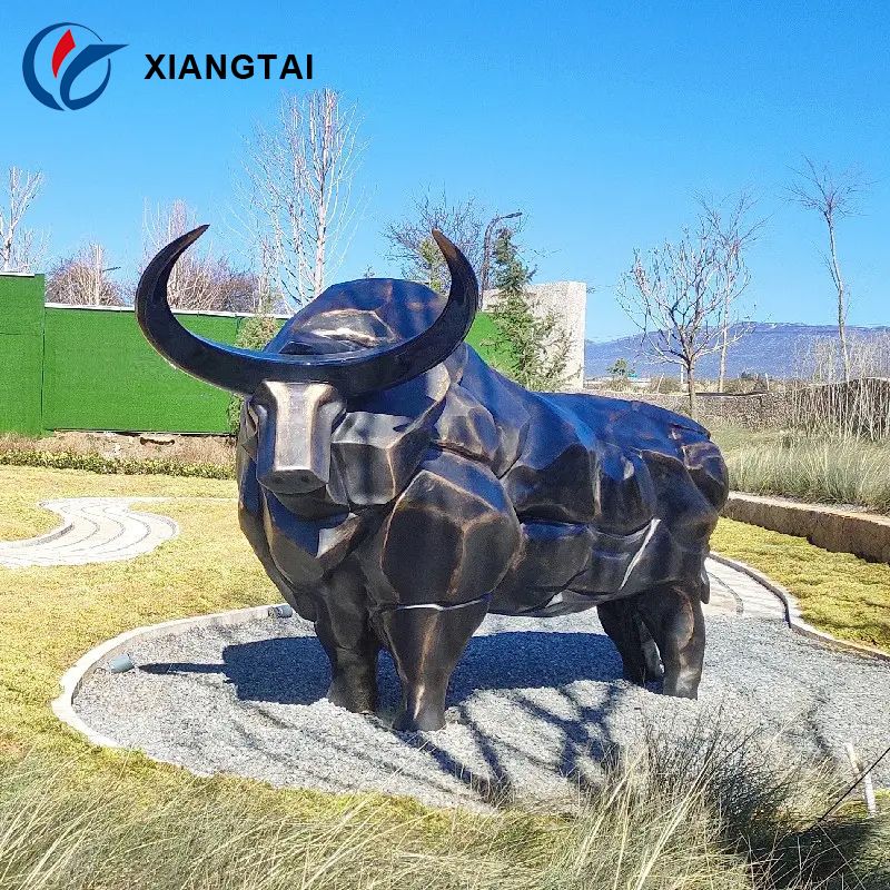 Bronze Yak Sculpture