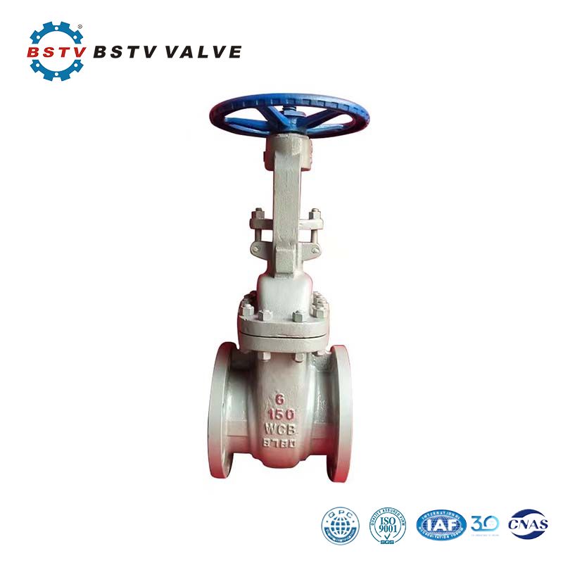 Cast Steel 150LB Flanged Gate Valve
