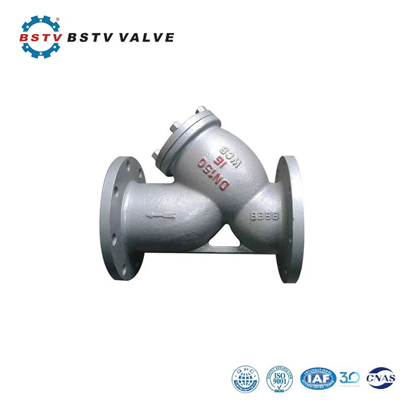 WCB DN300 Cast Stainless Steel Flange End Y Type Strainer