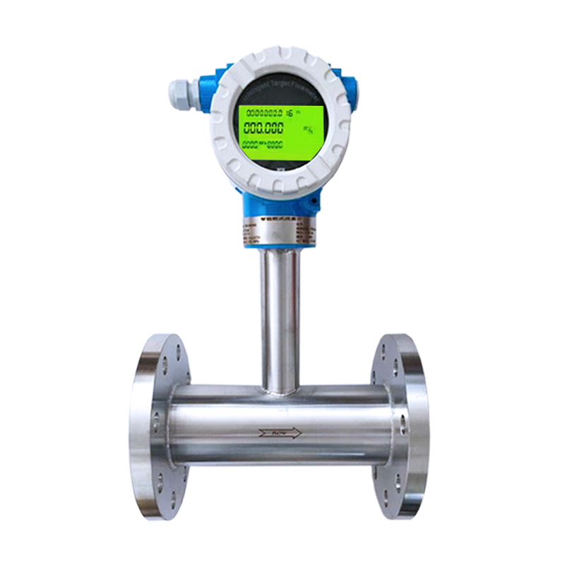Target flowmeter for measuring viscosity of liquids, resistant to dirty ...