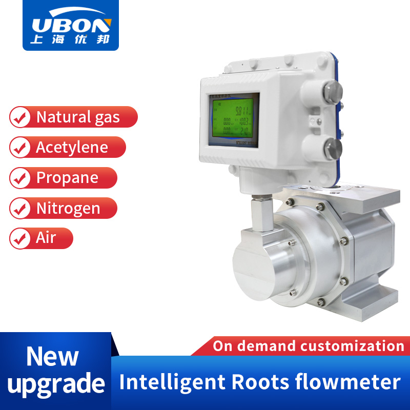 Roots (waist wheel) flowmeter