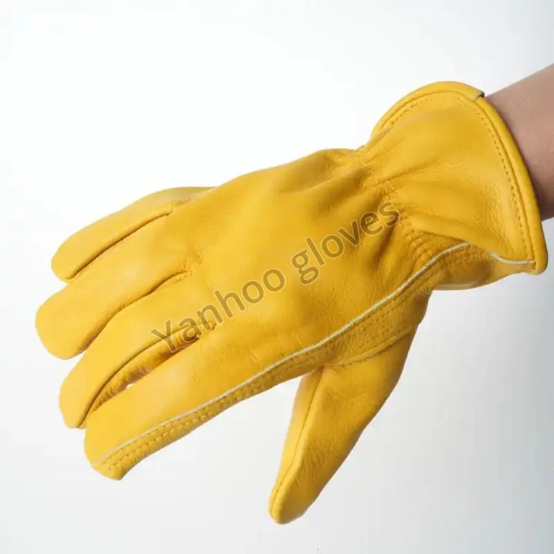 Cowhide Leather Work Gloves