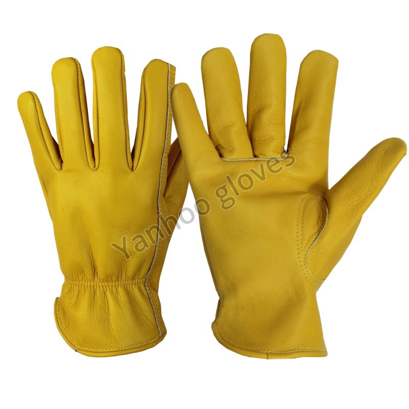 Cowhide Leather Work Gloves