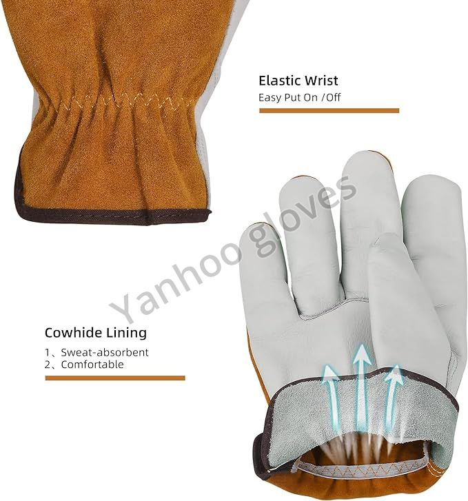 Cowhide Gardening Glove
