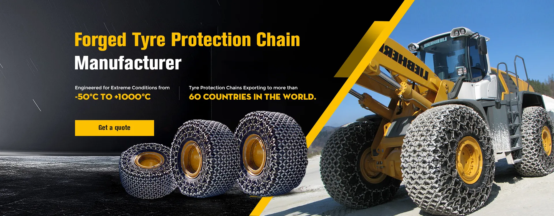 Mining Tyre Chain Supplier Tongwei