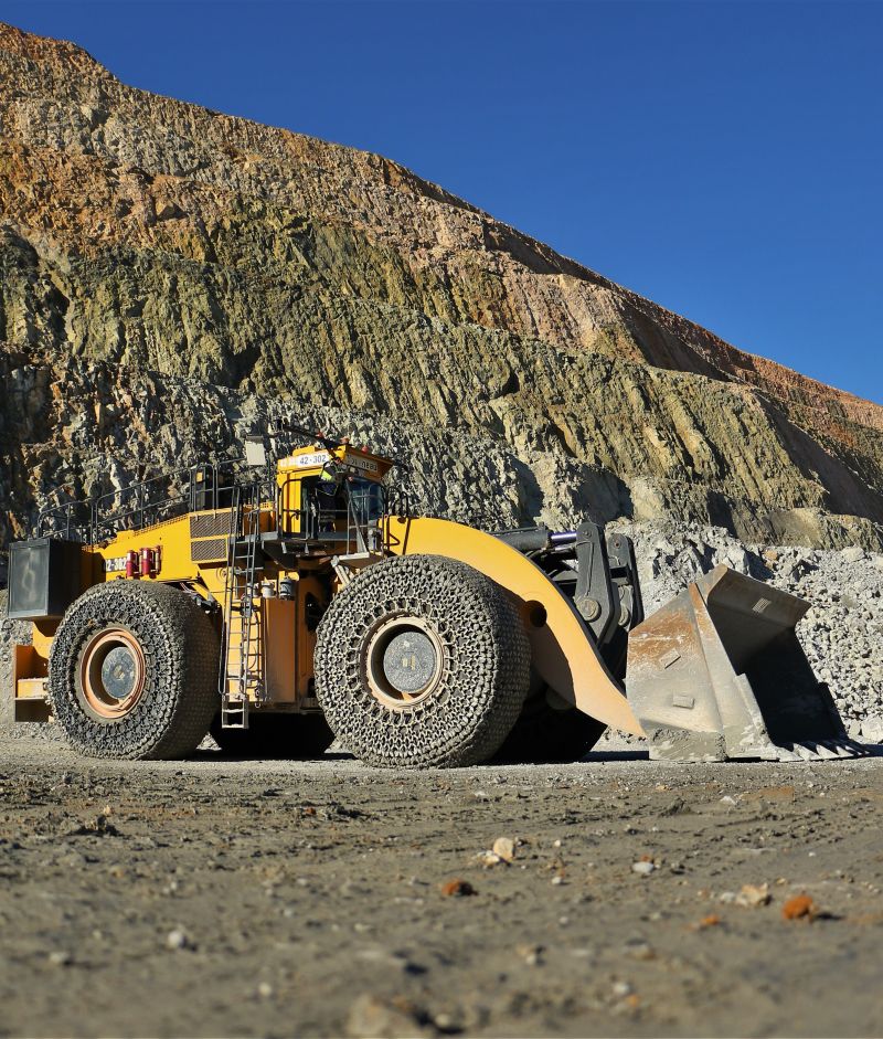 Wheel loader tyre protection chain manufacturer tyre chain