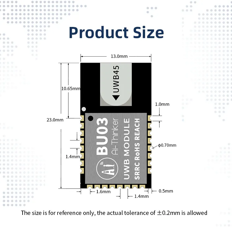Ai-Thinker DW3000 scheme UWB indoor centimeter-level high-precision ...