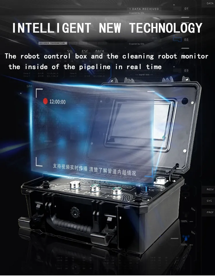 Wireless IP Pipe Inspection Robot for Underwater Exploration