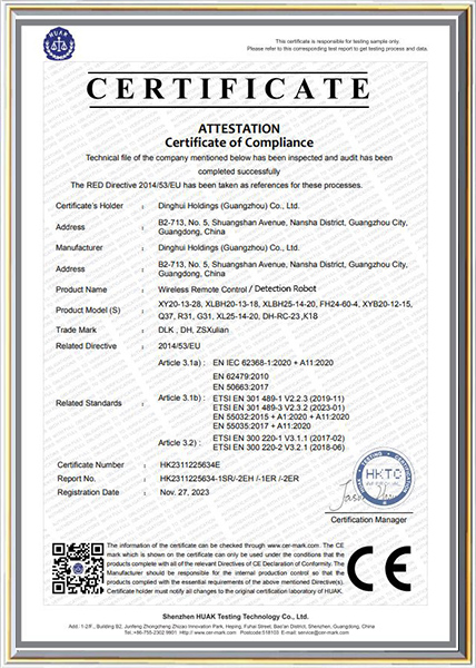 Radio Remote Control Systems DLK