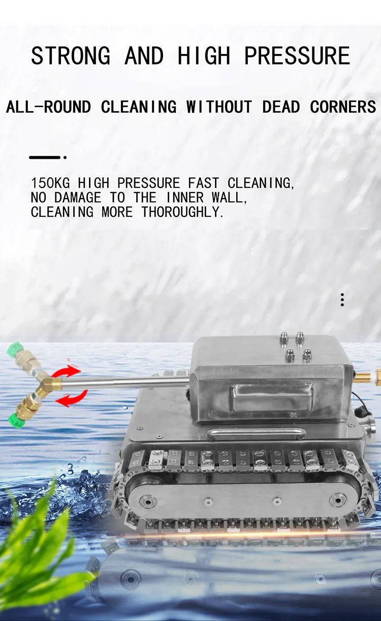 Wireless IP Pipe Inspection Robot for Underwater Exploration