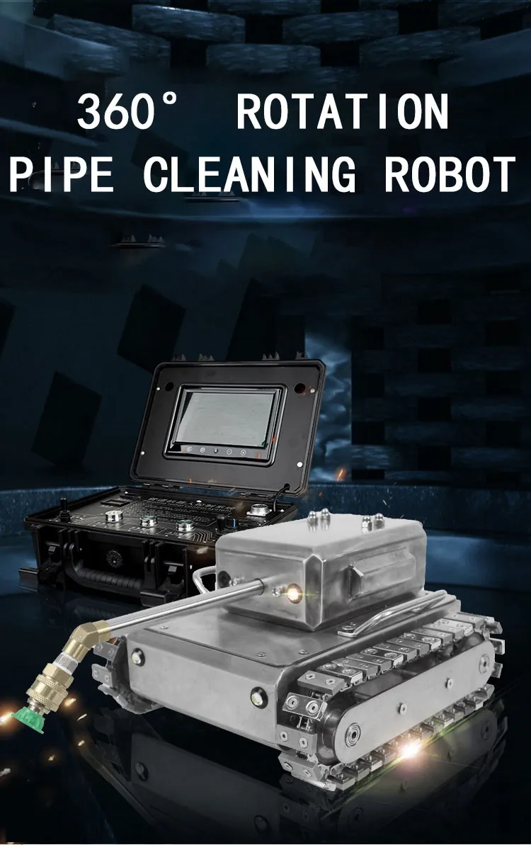 Wireless IP Pipe Inspection Robot for Underwater Exploration
