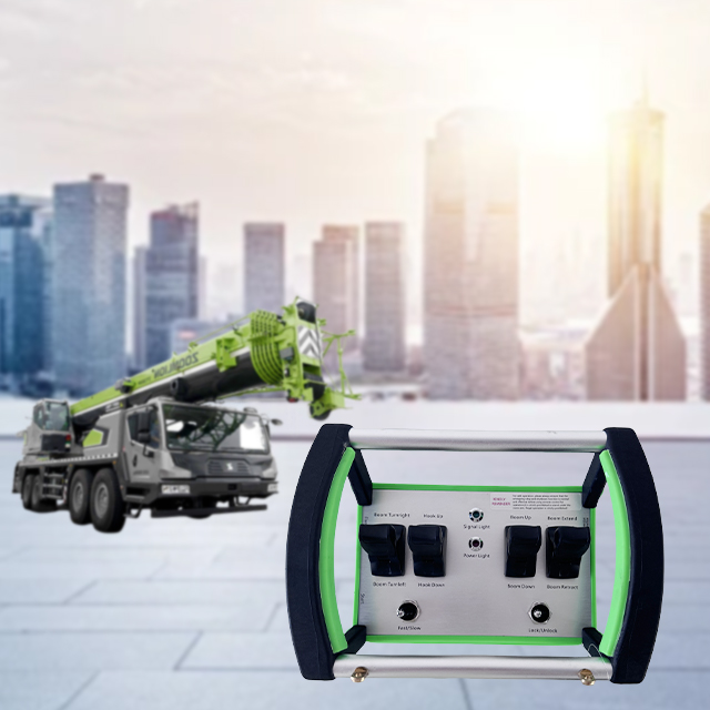 Industrial wireless remote control with Hydraulic Levers