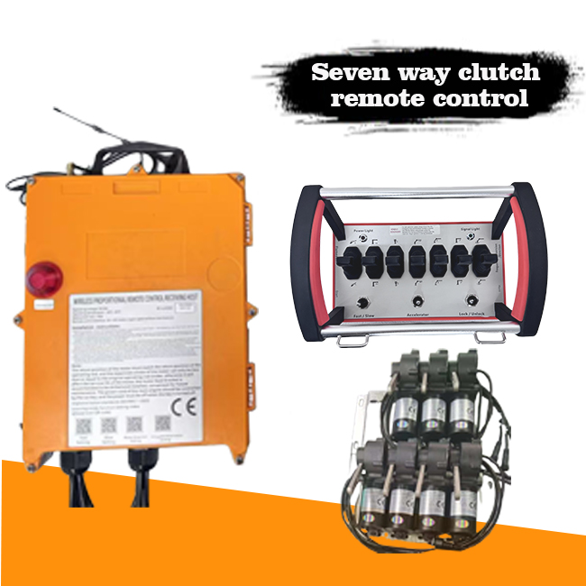 5- 7 Joysticks Crane Truck Wireless Controller